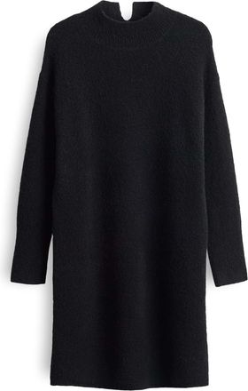 someday Damen Minikleid | QURLY in Boucl&eacute; Optik Black, 42