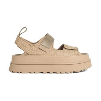UGG Sandales Goldenglow textur&eacute;es - Femme - Chaussures - Beige - Taille: 41 EU