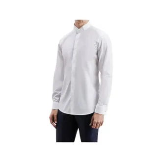 Pal Zileri Homme, Chemises, Blanc, Taille: M Chemise de smoking coupe ajust&eacute;e