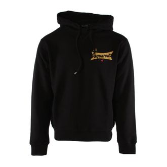 Dsquared2 Cool Fit Baumwoll-Sweatshirt Schwarz - - Sweatshirts & Hoodies - Herren - Schwarzk - 2XL