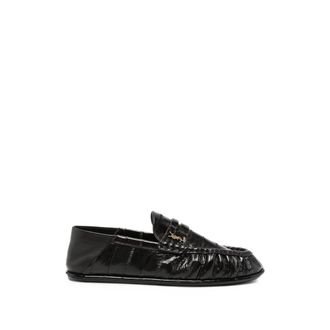 Saint Laurent Le Loafers Foldable In Hagfish