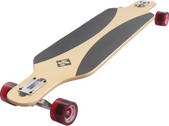 Streetsurfing Skateboard Street Surfing Longboard Freeride 39, Design: Carve Red