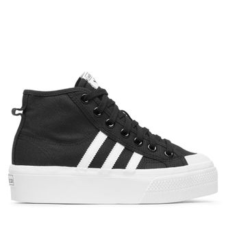 adidas Sneakers adidas Nizza Platform Mid W FY2783 Schwarz