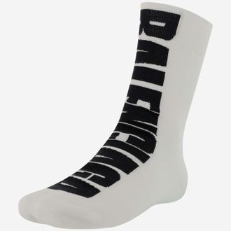 Balenciaga Womens Stretch Cotton Socks White