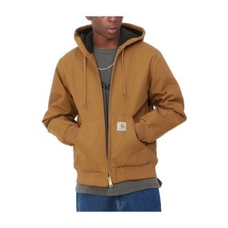 Carhartt Work in Progress Homme, Vestes, Brun, Taille: M Veste Active Hiver Hamilton Marron