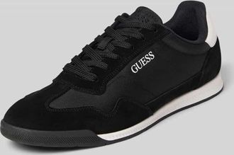 Guess Sneaker aus Leder-Textil-Mix Modell DREAN
