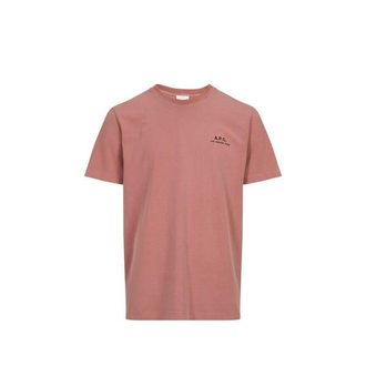 A.P.C. T-shirt droit &agrave; manches courtes en coton
