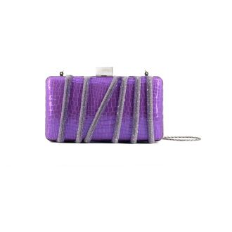 Twentyfourhaitch Pochette Stupenda - Femme - Sacs - Violet - Taille: ONE Size