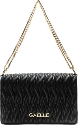 Ga&euml;lle Paris Femme, Sacs, Noir, Taille: ONE Size Sac bandouli&egrave;re matelass&eacute;