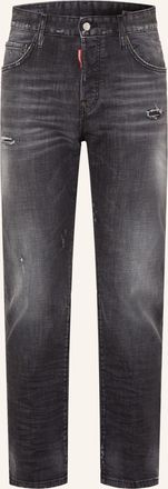 Dsquared2 Destroyed Jeans 642 Regular Fit schwarz