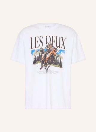 Les Deux T-Shirt Cole weiss