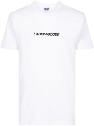 Stadium Goods T-Shirt mit Logo - Wei&szlig;