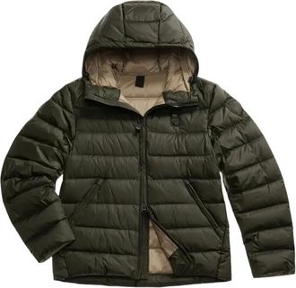 Blauer doudoune à capuche - Vert