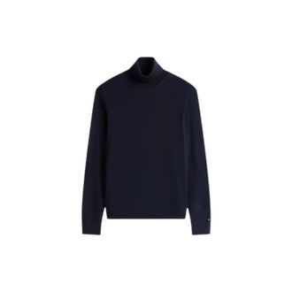 Tommy Hilfiger Rollkragenpullover - - Knitwear - Herren - Blau - S