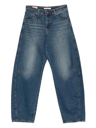 Levi's Jeans mit Logo-Patch - Blau