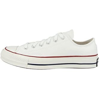 Converse Taylor Chuck 70 Ox, Sneakers Basses Mixte, Multicolore (White/Garnet/Egret 102), 36 EU