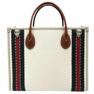 Gucci Pre-owned Vintage Tote Bag - - Pre-owned - Damen - Beige - ONE SIZE