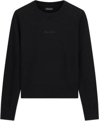 Guess Pull droit &agrave; logo brod&eacute;