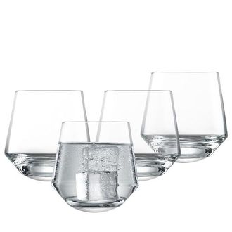 Schott Zwiesel Dancing Tumbler Bar Special (set de 4), verre à cocktail à fond rond, verre en cristal Tritan résistant au lave-vaisselle, fabriqué en Allemagne (art.