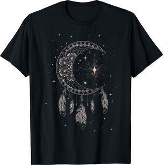 Trendy Apparel Dream Catcher Moon & Stars Boho T-Shirt
