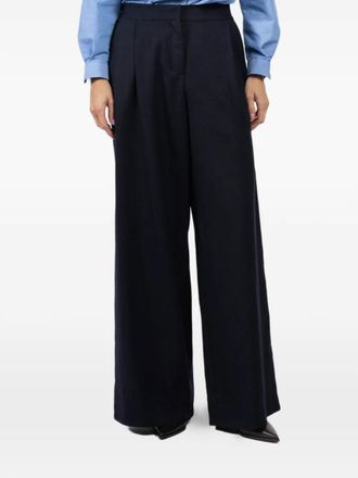 Dusan pleated trousers - Blau