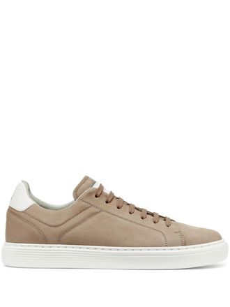 Brunello Cucinelli Sneakers aus Wildleder - Braun