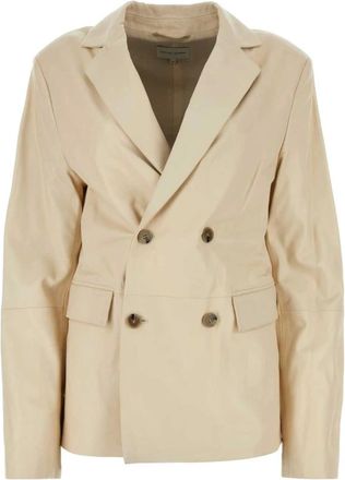 Loulou Studio Femme, Vestes, Beige, Taille: 38 FR Blazers