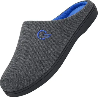 Mishansha Warme Hausschuhe Herren Pantoffeln Damen Winter Bequeme Memory Foam Schlappen 42-43 EU