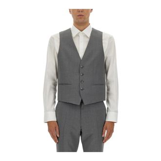 HUGO BOSS Slim-Fit-Weste - - Suits - Herren - Grau - L