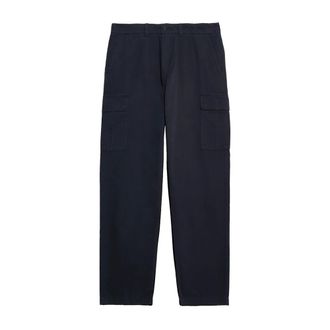 Lyle & Scott Homme, Pantalons, Bleu, Taille: W32 L32 Pantalon Cargo à Poches