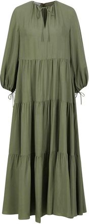 Akris Damen Kleid BOHO MIDI DRESS