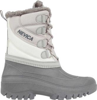 Nevica Schneestiefel f&uuml;r Kinder, Zum Schn&uuml;ren (Grau/Wei&szlig;)