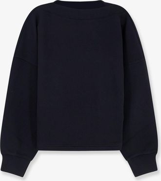 Alaia Boatneck cotton sweatshirt - ALAIA - gender_Woman