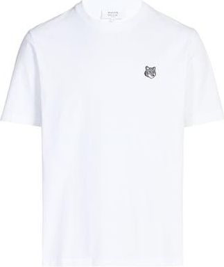 Maison Kitsun&eacute; T-shirt en coton Fox Comfort