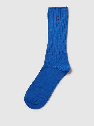 Ralph Lauren Socken mit Label-Stitching Modell CREW SOCK