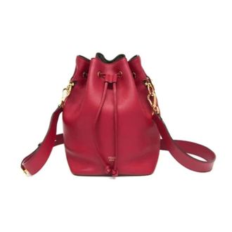 Fendi Pre-owned Cuir sacs-ports-paule - Femme - Pre-owned - Rouge - Taille: ONE Size