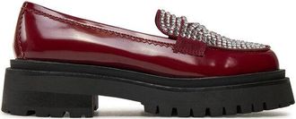 Steve Madden Slipper Longhaul SM11003448 Dunkelrot