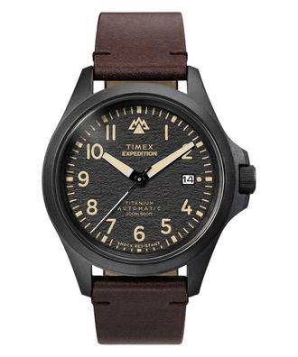 Timex Field Post Braun Herren Armbanduhr TW2Y90900