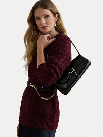 Lauren Ralph Lauren Handtasche LAUREN RALPH LAUREN 431P04068001 Schwarz