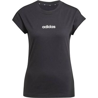 adidas Damen Shirt Essentials Linear Cotton