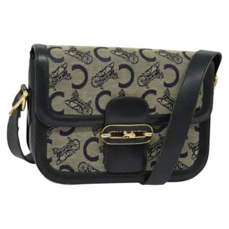 Celine Pre-owned Toile sacs-celine - Femme - Pre-owned - Bleu - Taille: ONE Size