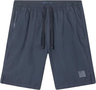 Stone Island Homme, Shorts, Bleu, Taille: L Shorts Nylon Smerigliato