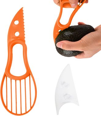 Generic Avocado-Schneider, leicht, Avocado-Schneider, 3-in-1, 2er-Pack, Orange