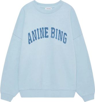 Anine Bing Homme, Sweatshirts et sweats &agrave; capuche, Bleu, Taille: XS Miles SweaT-shirt