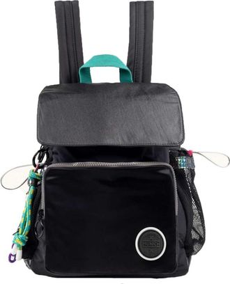 Munich Damen Deep Recycled Fw25 Backpack C/Black Taschen und Rucksäcke, Schwarz