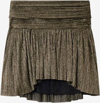 Isabel Marant Jupe Eloise - Femme - Dor&eacute; - Taille 34 - Isabel Marant