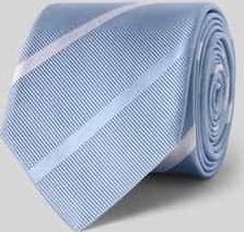 Olymp Seidenkrawatte aus reine Krawatte mit Logo-Patch (6,5 cm)