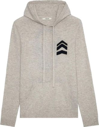Zadig&Voltaire Hoodie aus Kaschmir - Nude