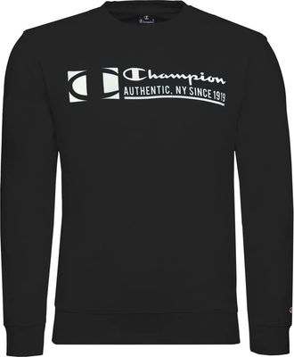 Champion Herren Graphic Shop Authentic-Fall Fleece Crewneck Kapuzenpullover, Schwarz, XXL
