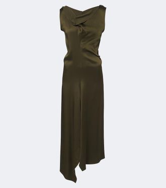 Victoria Beckham Midikleid aus Satin